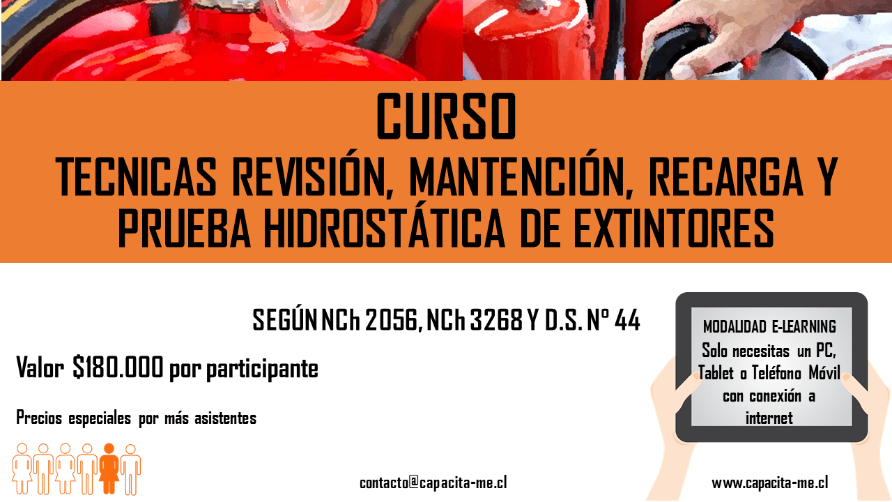 Técnicas de Revisión, Mantención, Recarga y Prueba Hidrostática de ...